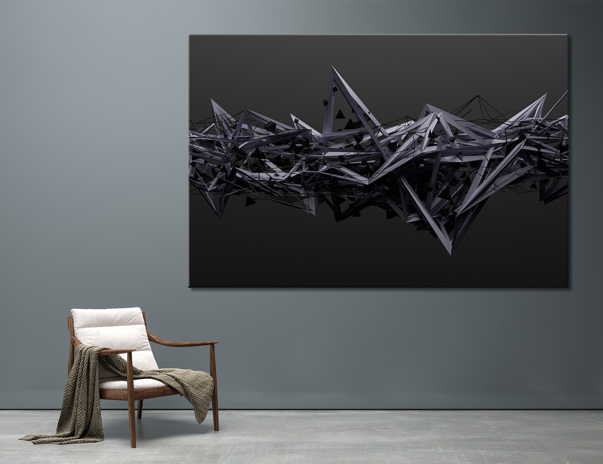 3D Wall Art Prints 3D Wall Art Decor 3D Abstract Canvas 3D - Etsy