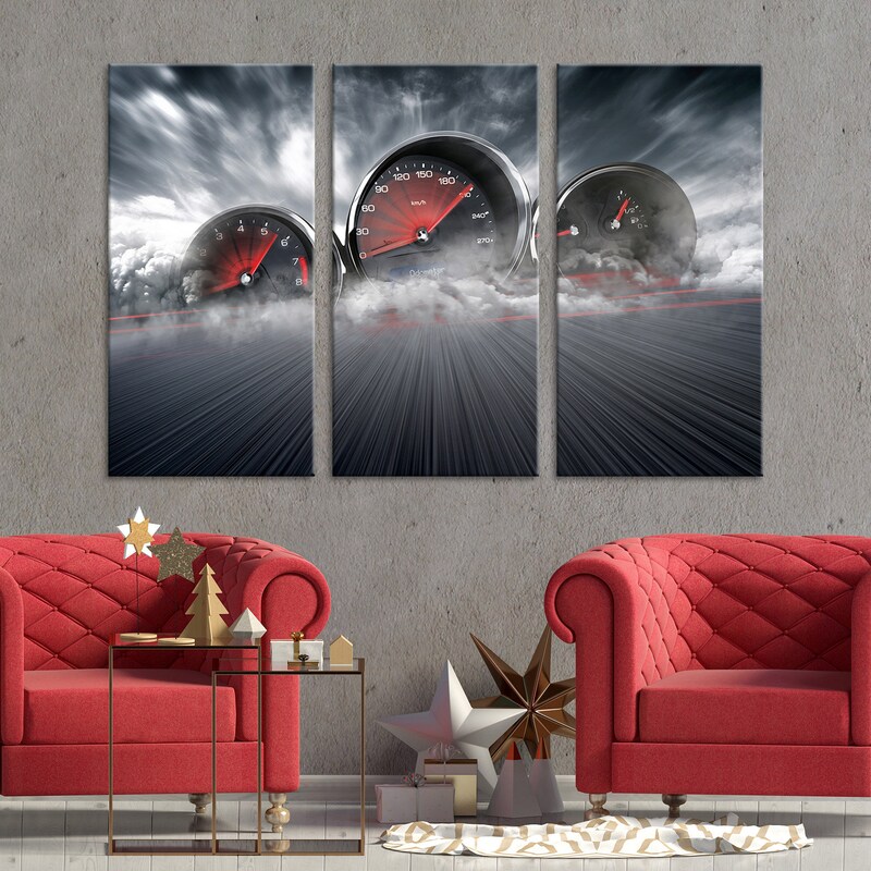 Speedometer Wall Art - Etsy