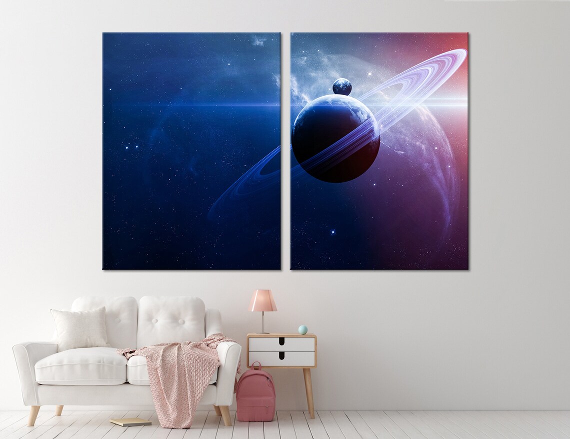 Abstract Space Wall Art Abstract Space Wall Decor Image | Etsy