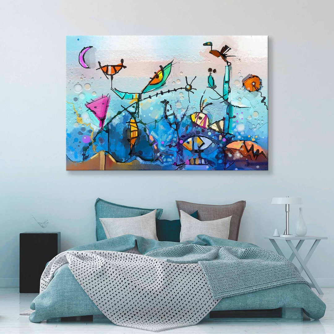 Dreamscape Delight Canvas Print - Captivating Surreal Style Wall Art ...