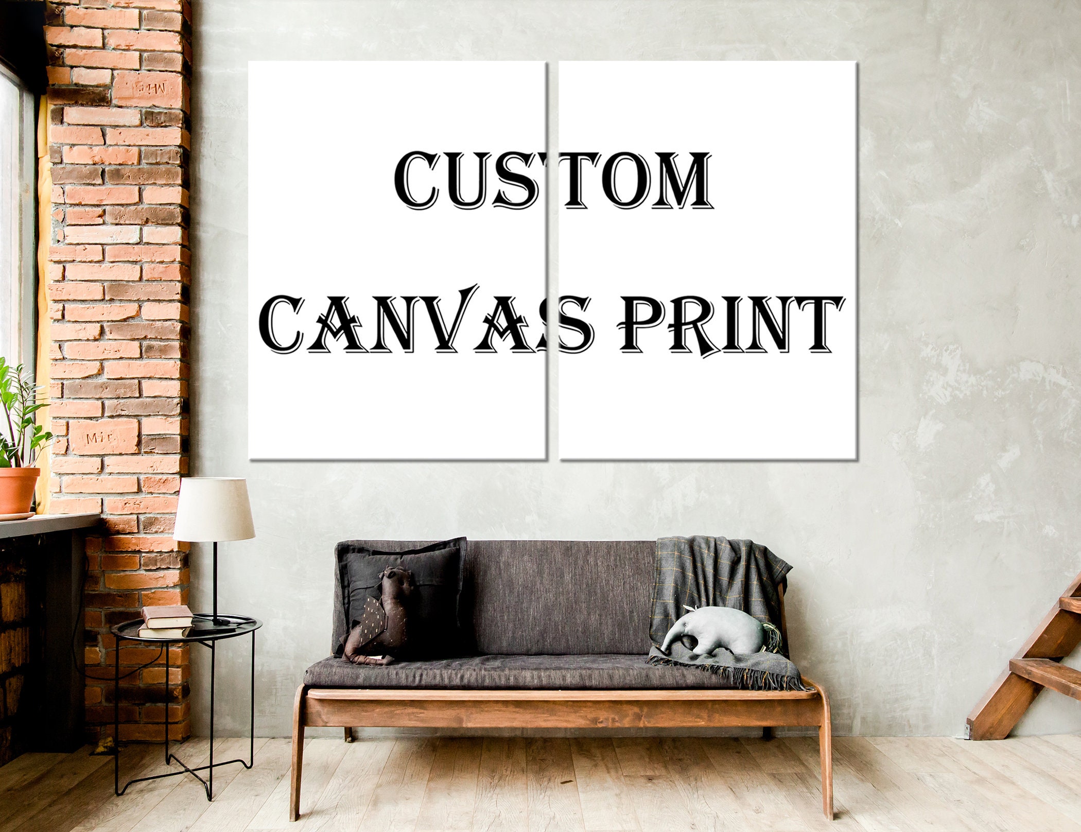 Custom Canvas Print Custom Canvas Wall Art Custom Canvas Wall | Etsy