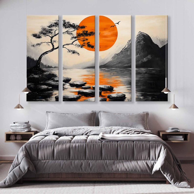 Japan Land of the Rising Sun Canvas Print - Traditional Japanese Art ...