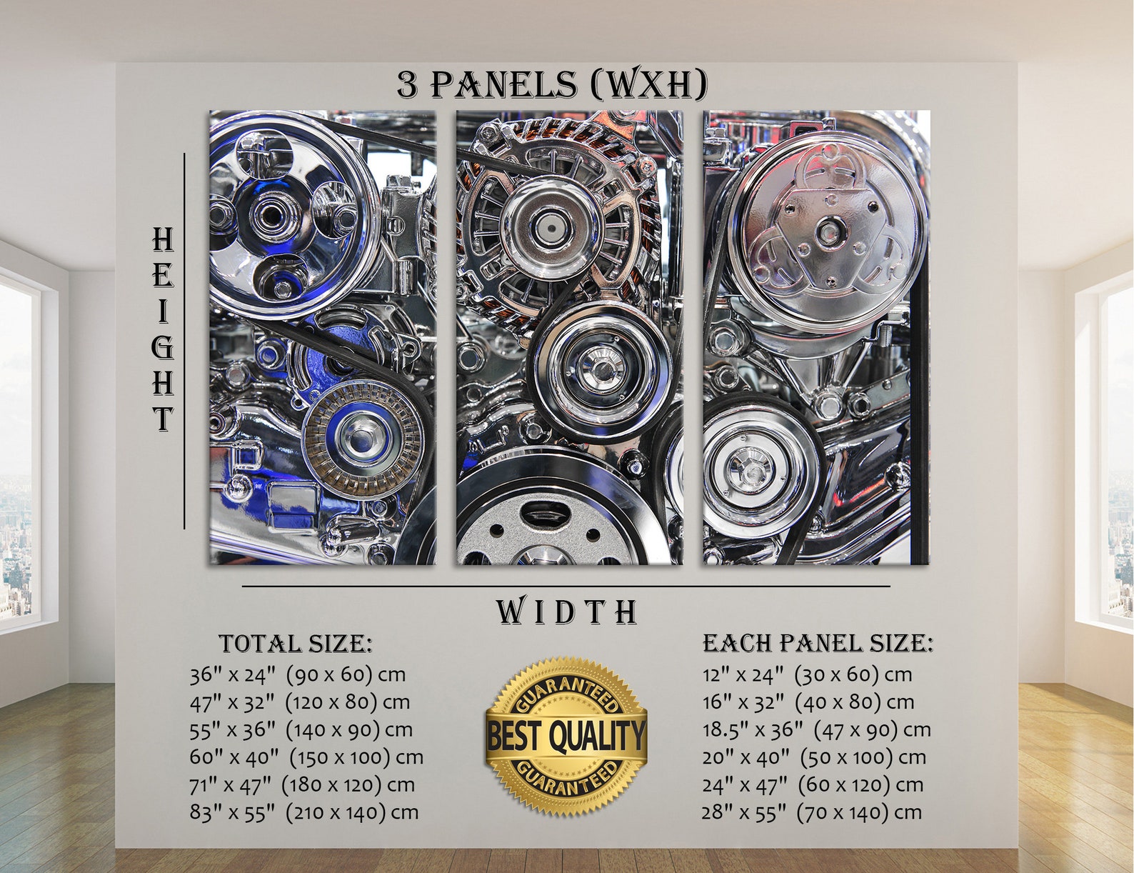 Engine World Wall Art Engine Wall Decor Car Engine Decor Engine Print ...