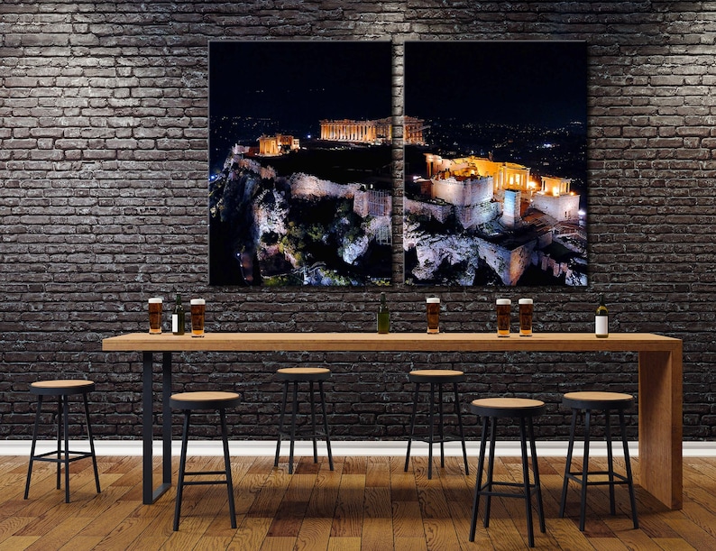 Athens City Wall Art Athens City Wall Decor Athens City Poster | Etsy