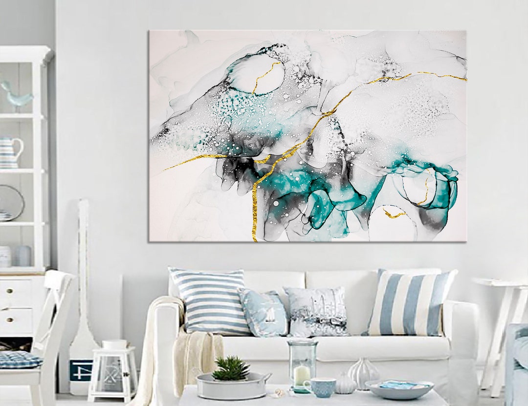 Contemporary Abstract Wall Art Contemporary Abstract Wall - Etsy UK