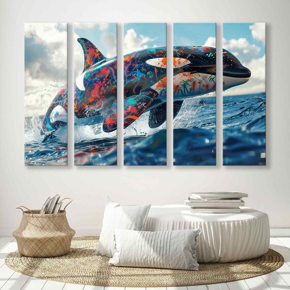 Orca Mural Gym Discover The Fascinating Underwater World Of Orcas At