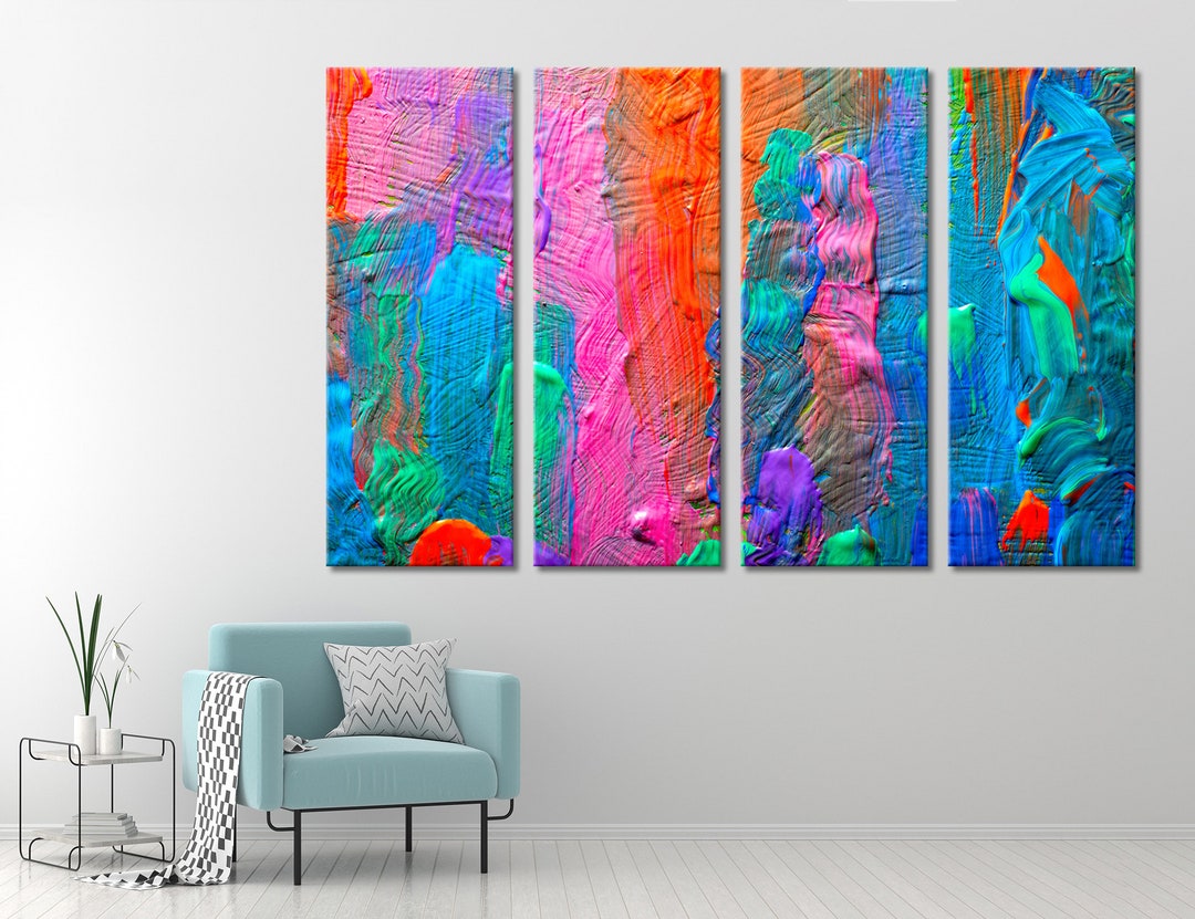 Colorful Wall Art Colorful Wall Decor Modern Wall Art Modern Wall Decor ...