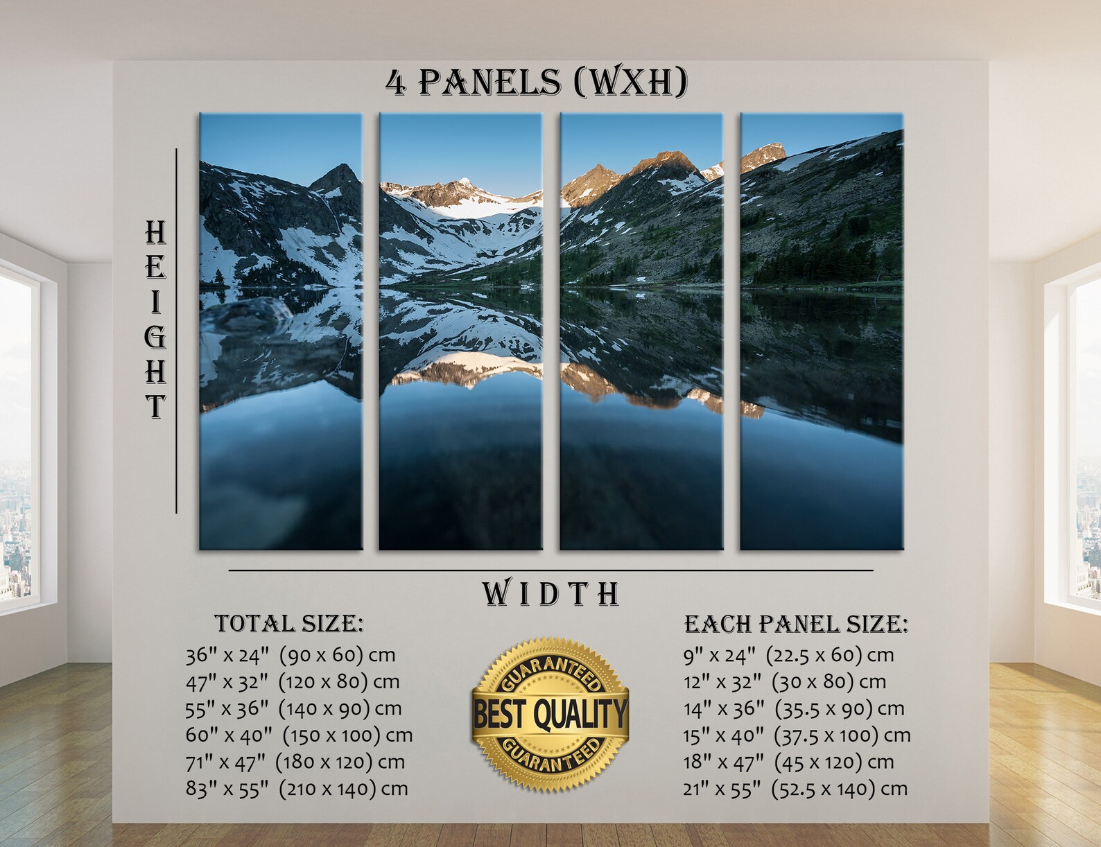 Beautiful Landscape Art Set Altai Mountains Wall Art Altai - Etsy