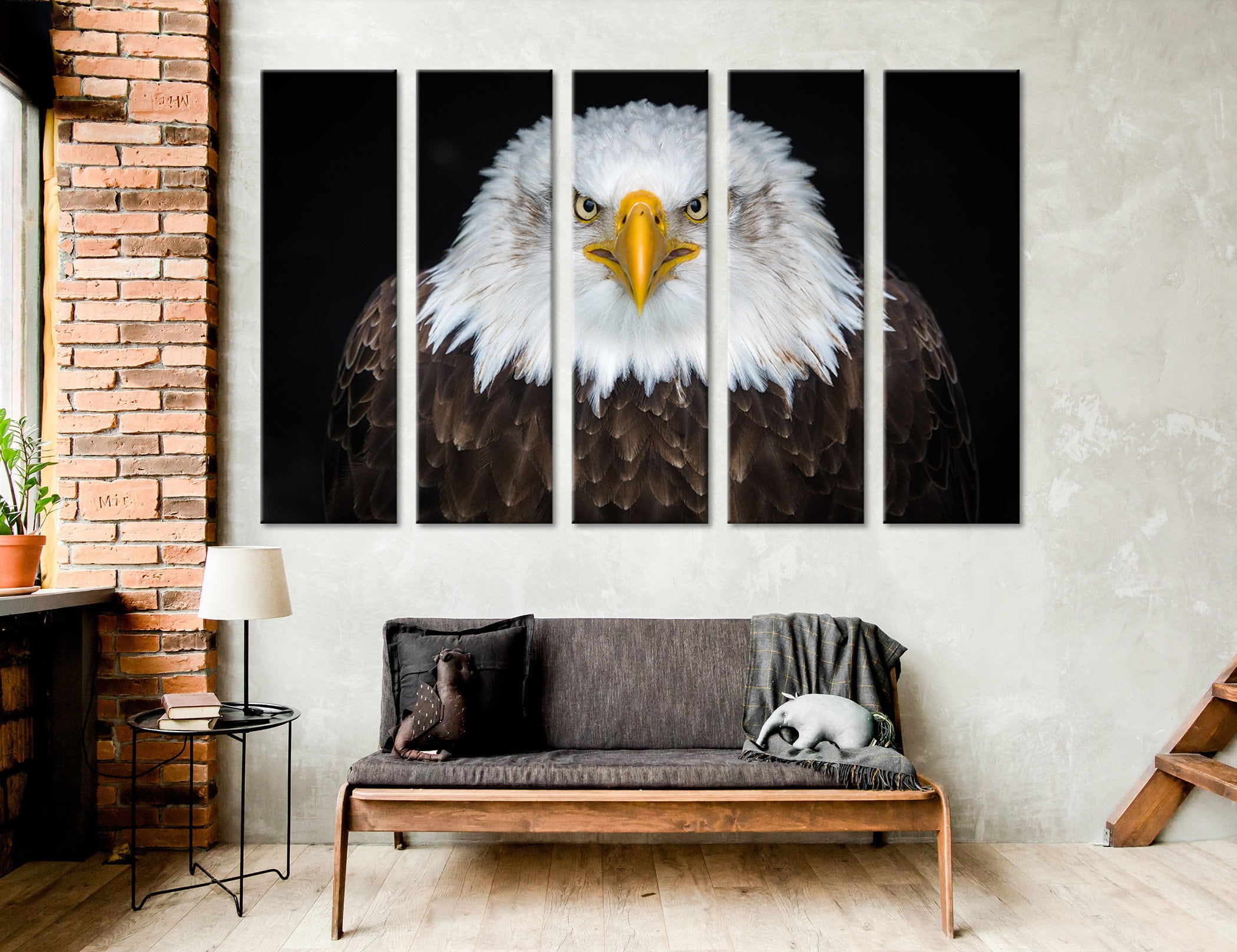 Bald Eagle Home Wall Decor Bald Eagle Wall Art Bald Eagle - Etsy