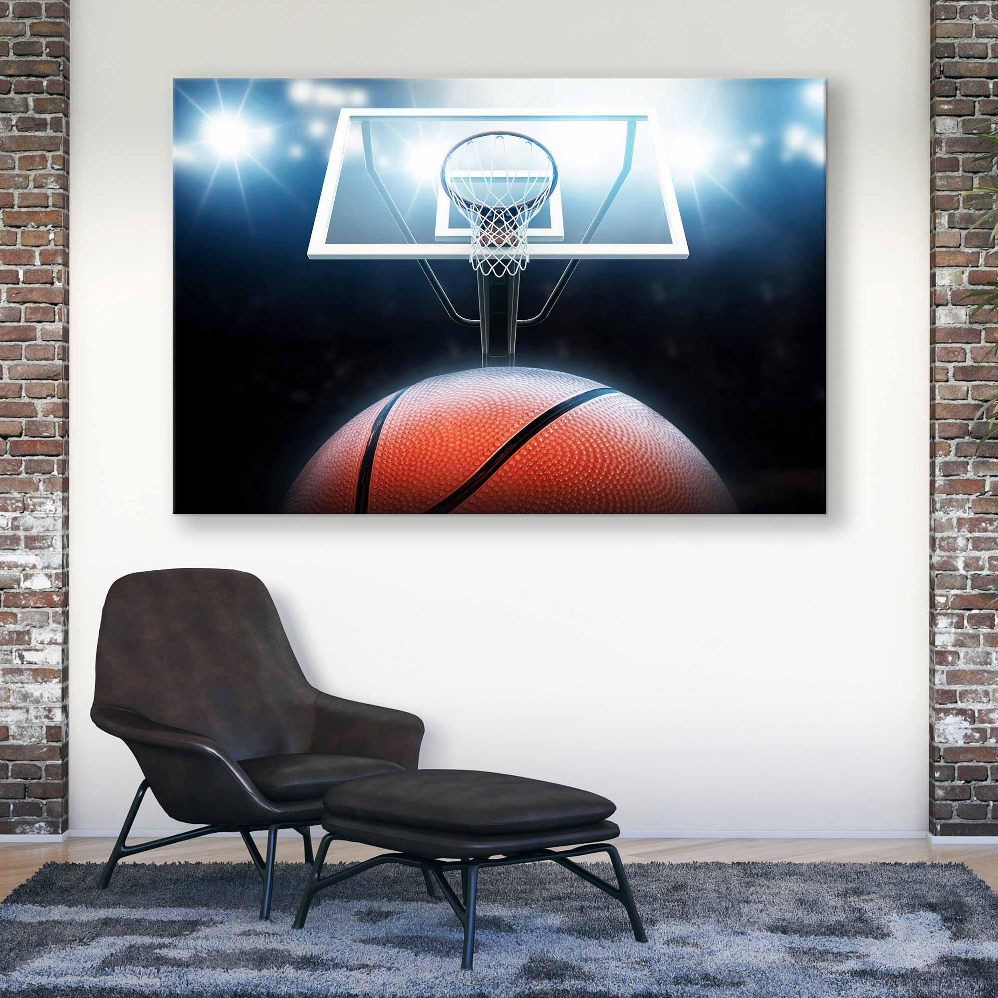 Basketball Wall Art, Basketball Decor, Basketball Canvas, Basketball ...