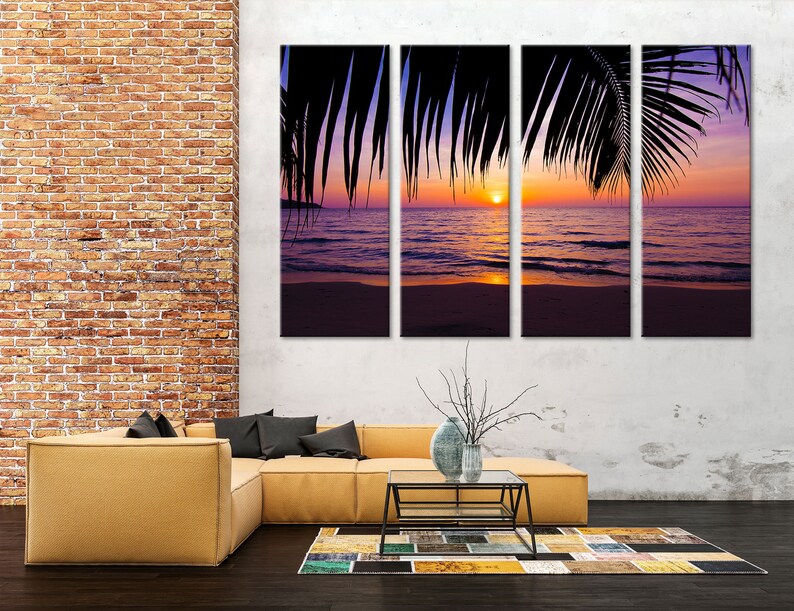 Sunset Canvas Art Sunset Extra Large Sunset Large Wall Art - Etsy