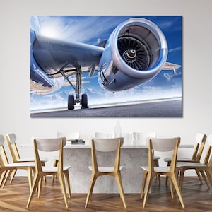 Fire Engine of an Aircraft Art Turbine Wall Art Turbine Wall Decor ...