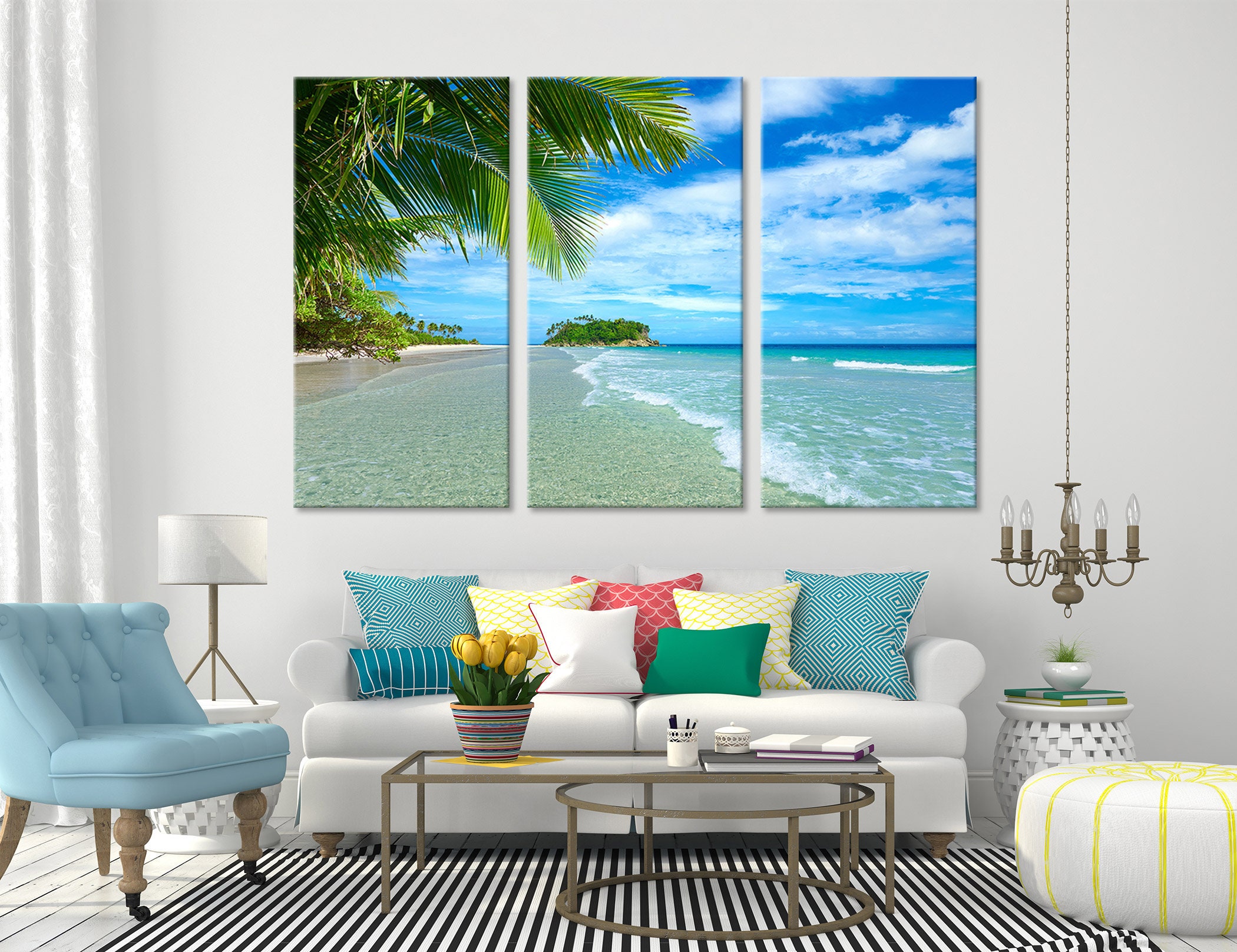 Tropical Paradise Wall Art Tropical Paradise Wall Decor - Etsy