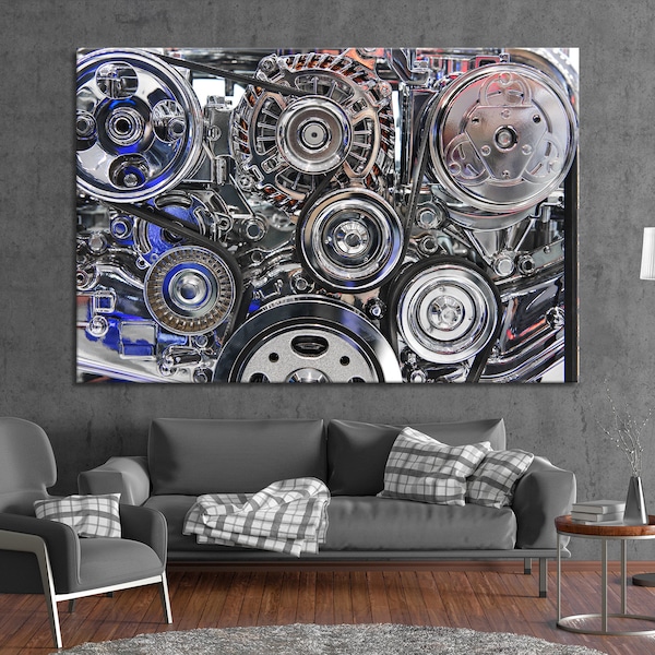 Car Engine Wall Art - Etsy
