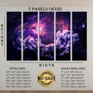 Nebula Art Nebula Canvas Nebula Wall Art Nebula Wall Print Nebula ...