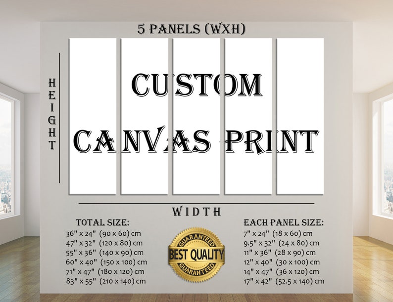 Custom Canvas Print Custom Canvas Wall Art Custom Canvas Wall | Etsy