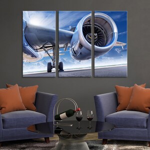 Fire Engine of an Aircraft Art Turbine Wall Art Turbine Wall Decor ...