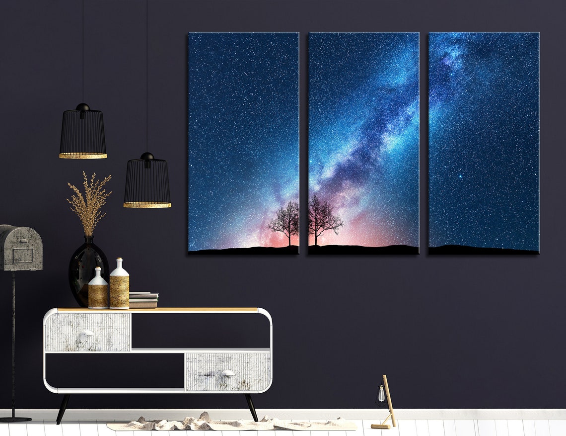Milky Way Wall Art Milky Way Wall Decor Milky Way Print Milky | Etsy