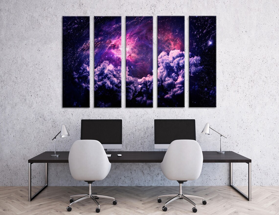 Nebula Art Nebula Canvas Nebula Wall Art Nebula Wall Print | Etsy