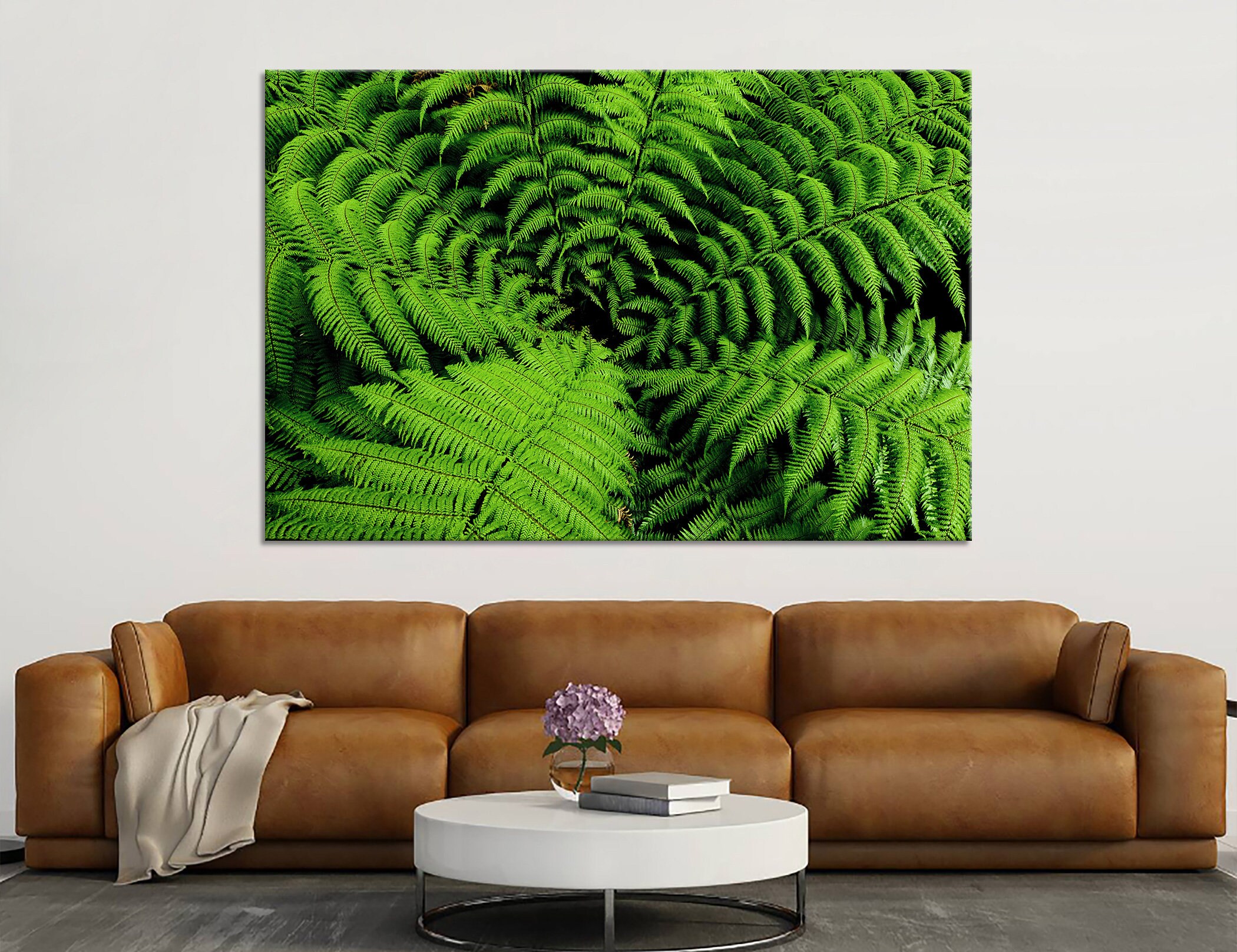 Fern Wall Art Fern Wall Decor Fern Canvas Fern Print Fern - Etsy