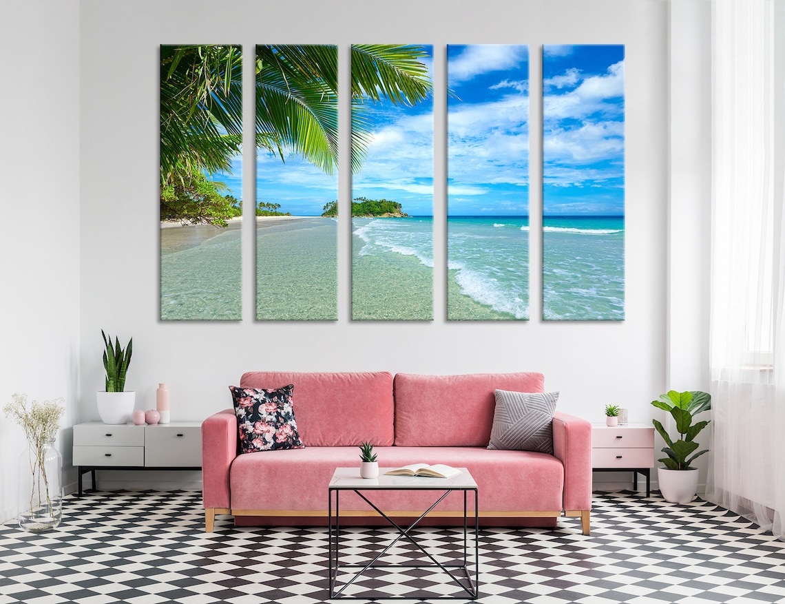 Tropical Paradise Wall Art Tropical Paradise Wall Decor - Etsy
