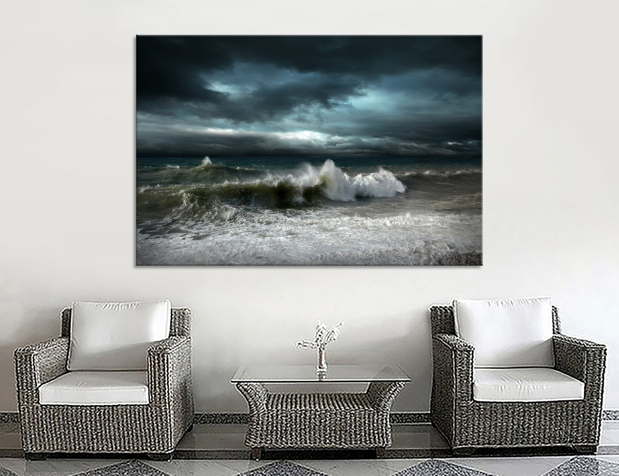 Storm Art Storm Canvas Storm Decor Storm Home Decor Storm - Etsy Australia