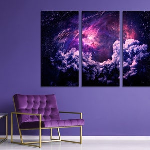 Nebula Art Nebula Canvas Nebula Wall Art Nebula Wall Print Nebula ...