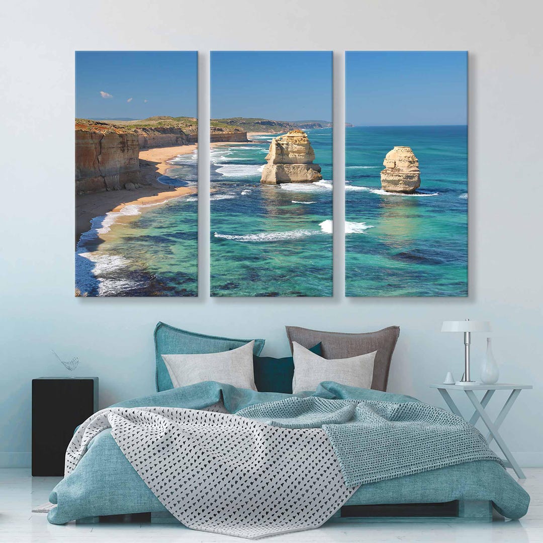 Twelve Apostles Wall Art - Extra Large Canvas Decor - Multi-panel 12 ...