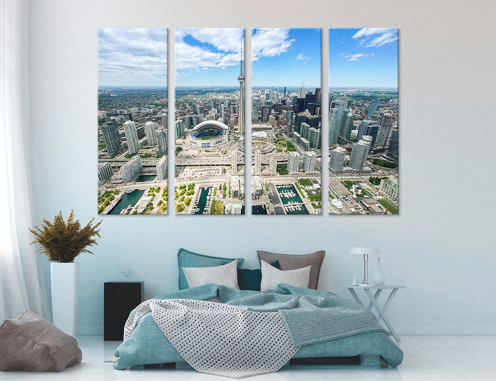 Toronto Art Toronto Wall Art Toronto Skyline Toronto Print | Etsy