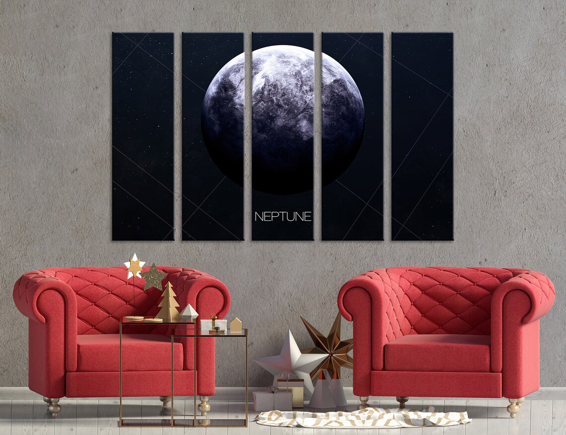 Neptune Canvas Neptune Decor Neptune Photo Neptune Poster Neptune Print ...