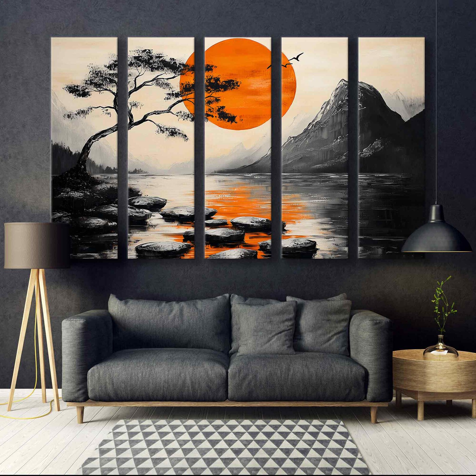 Japan Land of the Rising Sun Canvas Print - Traditional Japanese Art ...