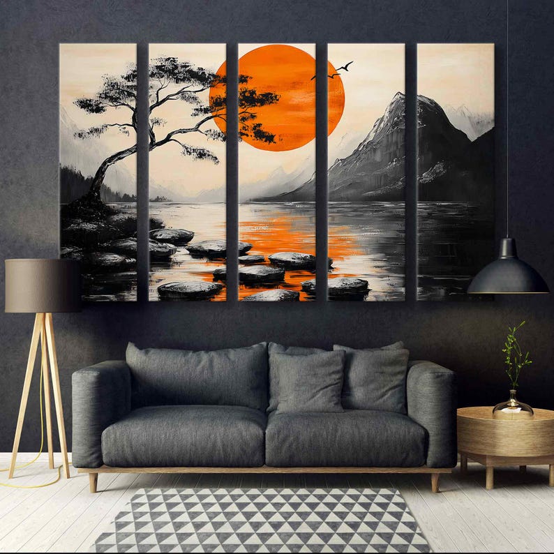 Japan Land of the Rising Sun Canvas Print - Traditional Japanese Art ...