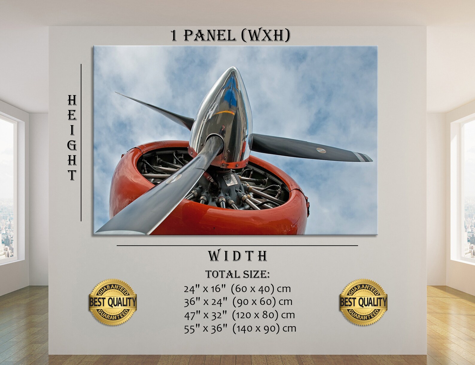 Airplane Closeup Aircraft Print Plane Engine Airplane Decor Engine ...