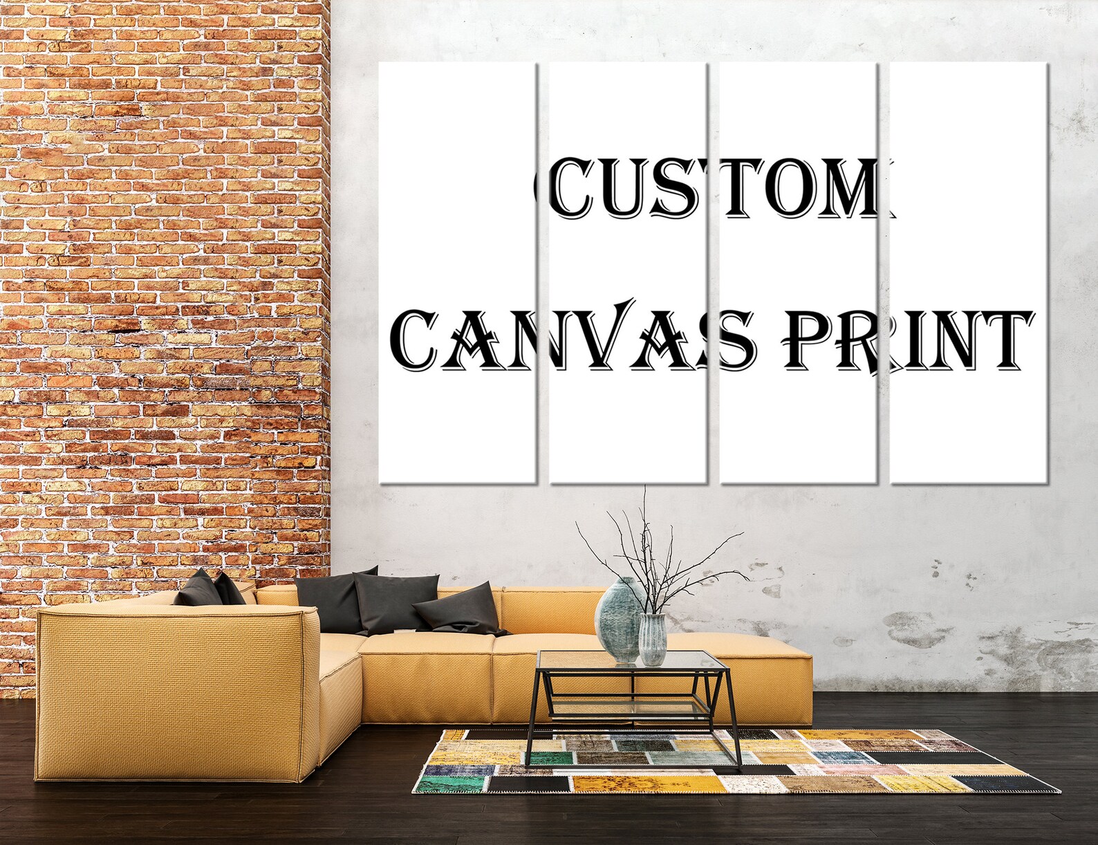 Custom Canvas Print Custom Canvas Wall Art Custom Canvas Wall | Etsy