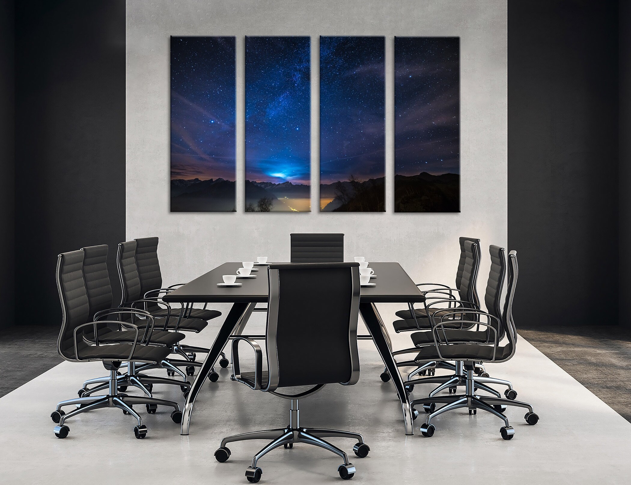 Starry Sky Canvas Starry Sky Print Starry Sky Poster Starry | Etsy