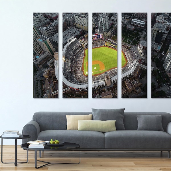 Baseball Stadium Canvas Wall Art - Etsy