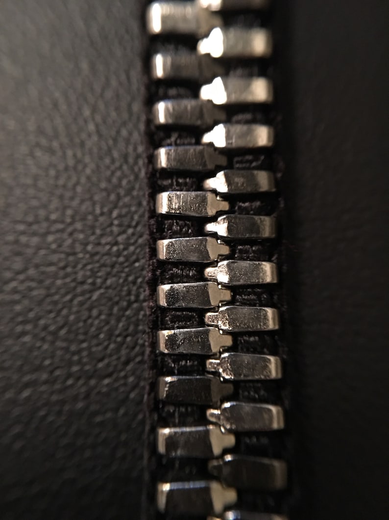 Zipper Necklace - Luxury Multi Metal - Silver Pull - Etsy