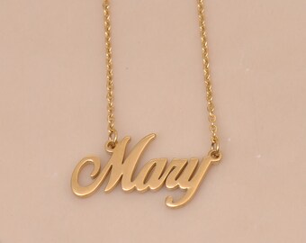 Mary Name Plate - Etsy
