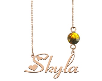 Skyla Necklace - Etsy