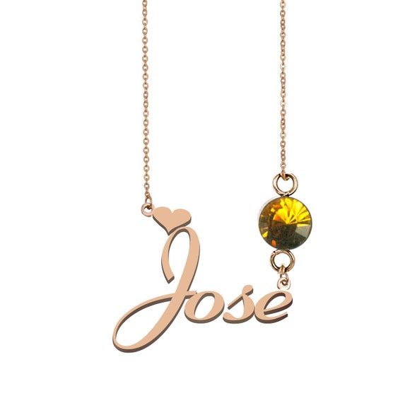 Jose Name Necklace 2025 www.alhudapk