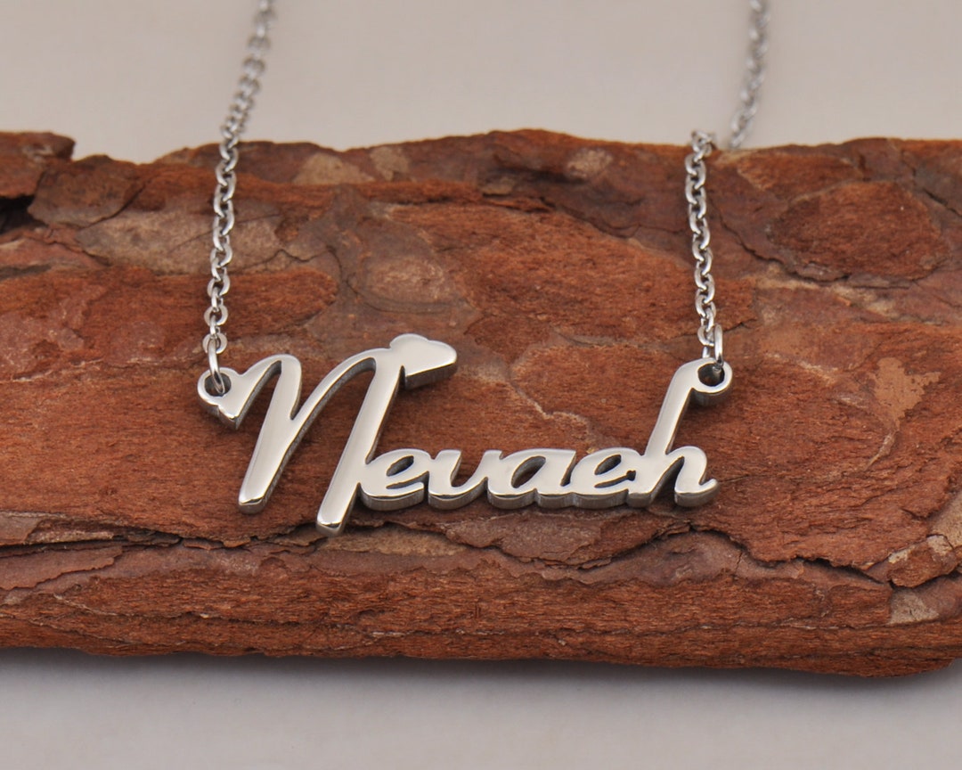 Nevaeh Customized Name Necklace Necklace With Name - Etsy