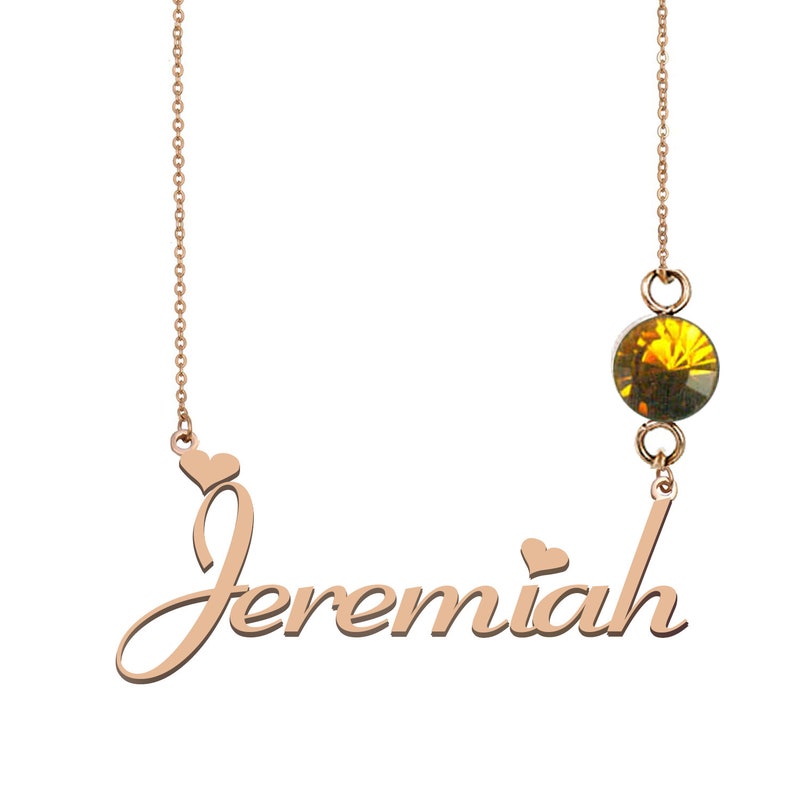 Sarah Name Necklace - Etsy