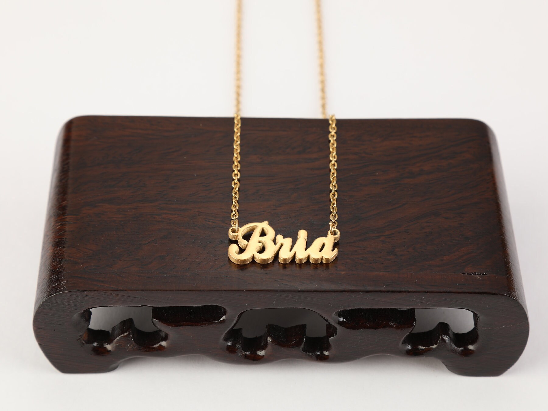 Bria Name Necklace Personalized Name Necklace for Women - Etsy