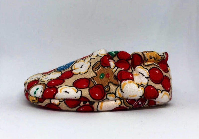 Soft Baby Shoes – Holiday Popcorn - Etsy