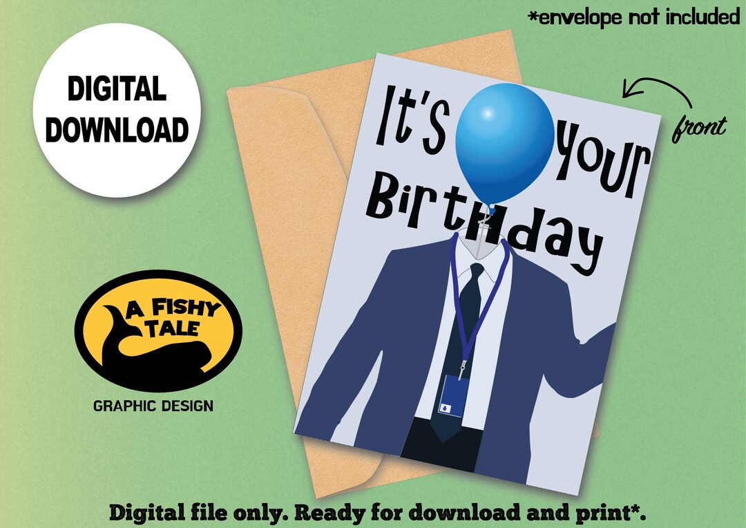 Severance Greeting Card| Printable| Digital Download| Birthday Card - Etsy