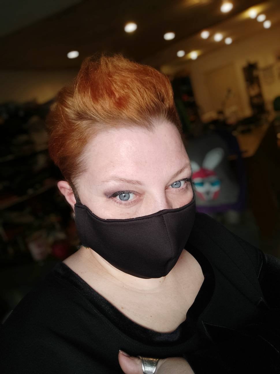 Striper Everyday Handmade Fask Mask, Washable Reusable Protective ...