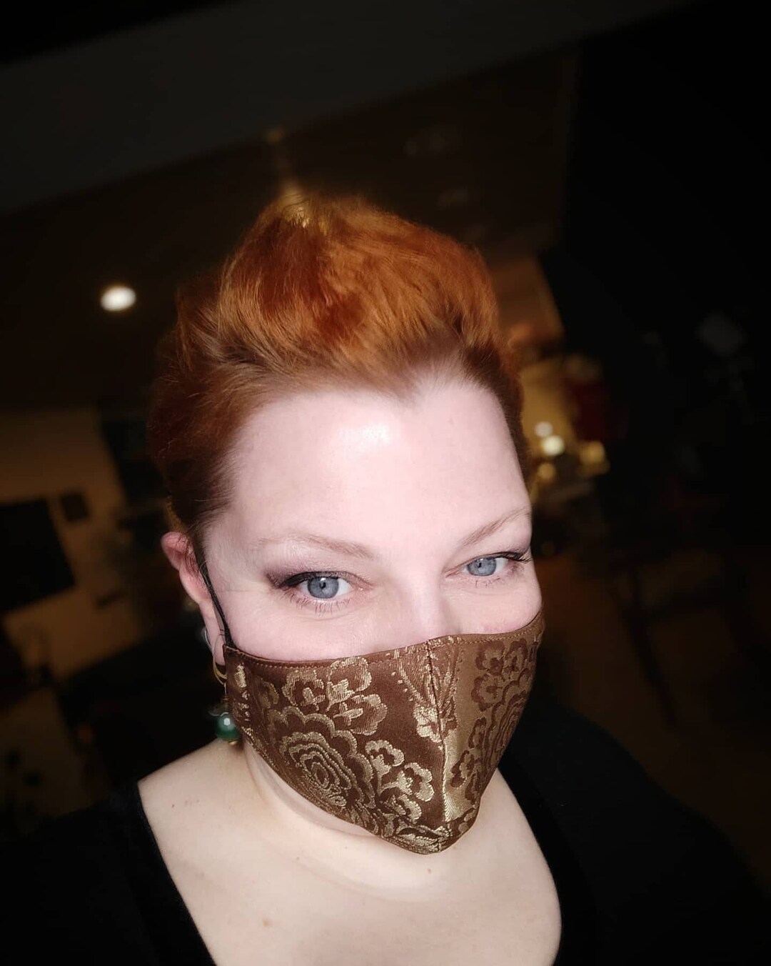 Fashionable Face Mask for Women, Protective Double Layer Face Mask ...