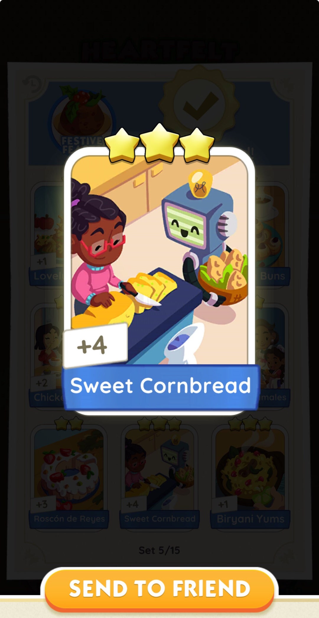 Sweet Cornbread Monopoly Go Sticker 3 Stars - Etsy