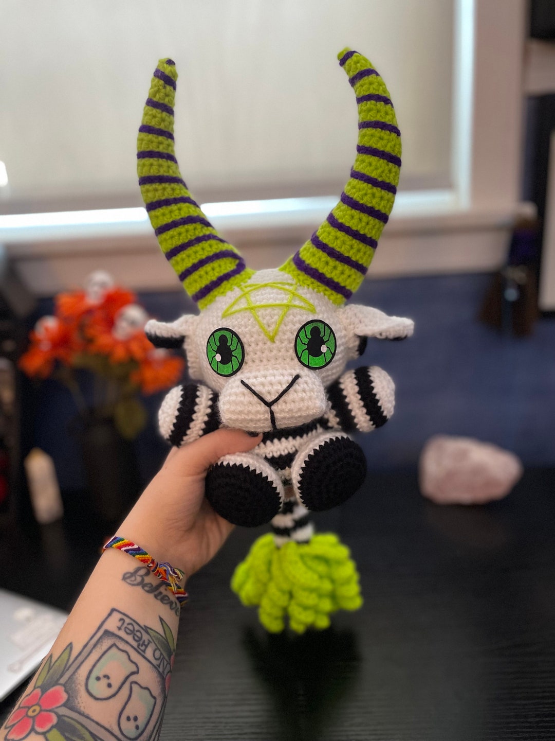 Spider Eye Baphomet - Etsy