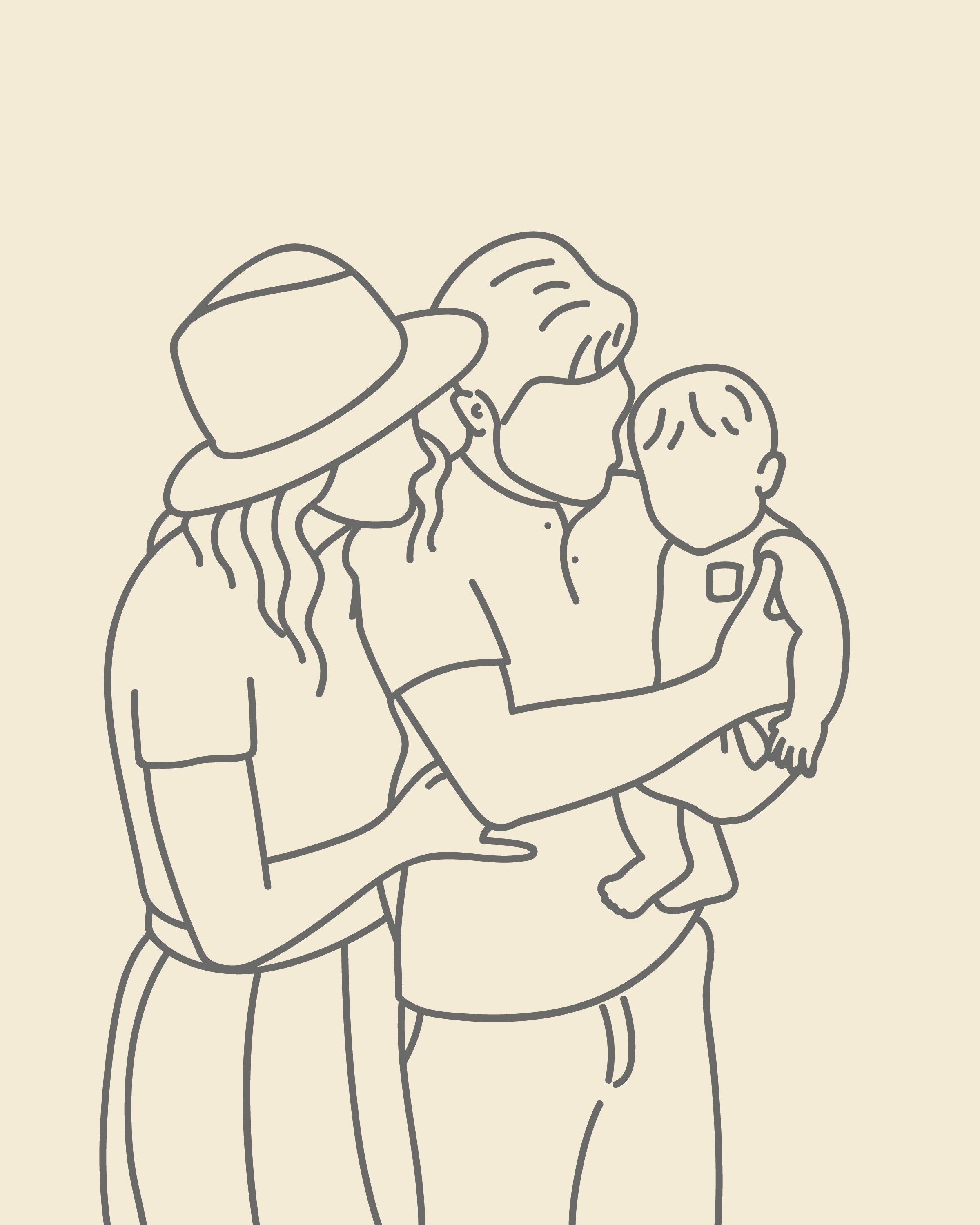 Custom Line Drawing Print - Etsy